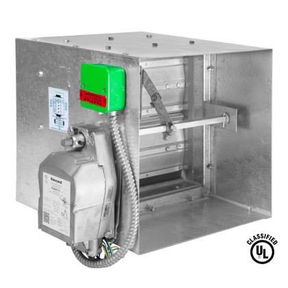 Motorized Smoke Fire Dampers | Fire Dampers | Tecnalco |UAE